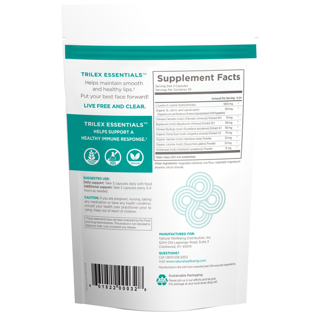 Trilex Essentials | Natural Support for Blister Outbreaks – Natural ...