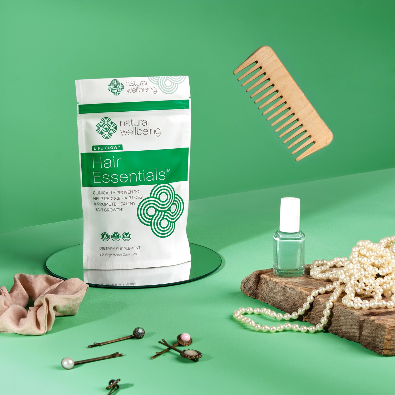 Hair Essentials | Natural Hair Loss Supplement – Natural Wellbeing